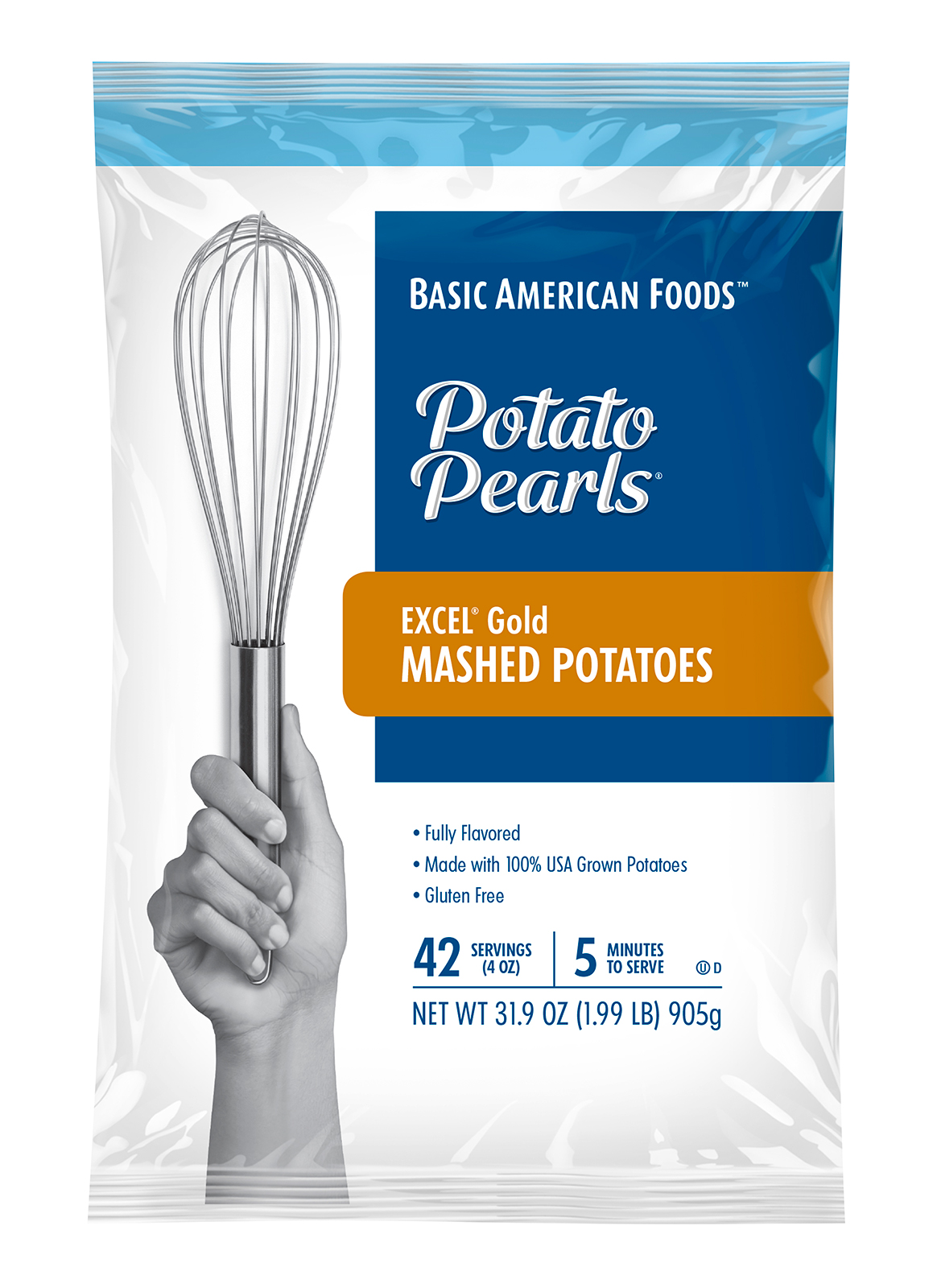 Potato Pearls® EXCEL® Gold Mashed Potatoes - Basic American Foods ...