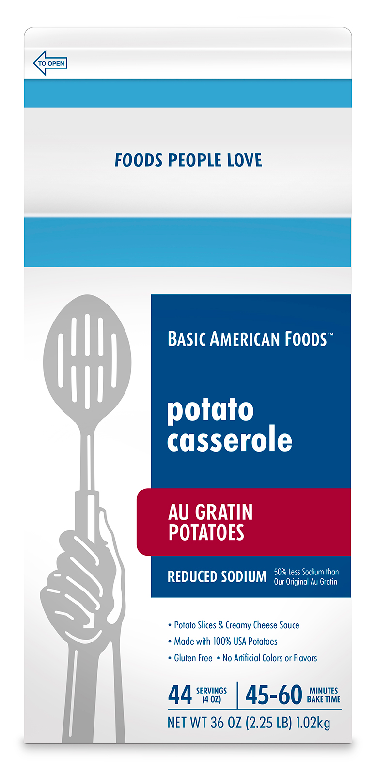 BAF Au Gratin Potato Casserole - Basic American Foods - Foodservice