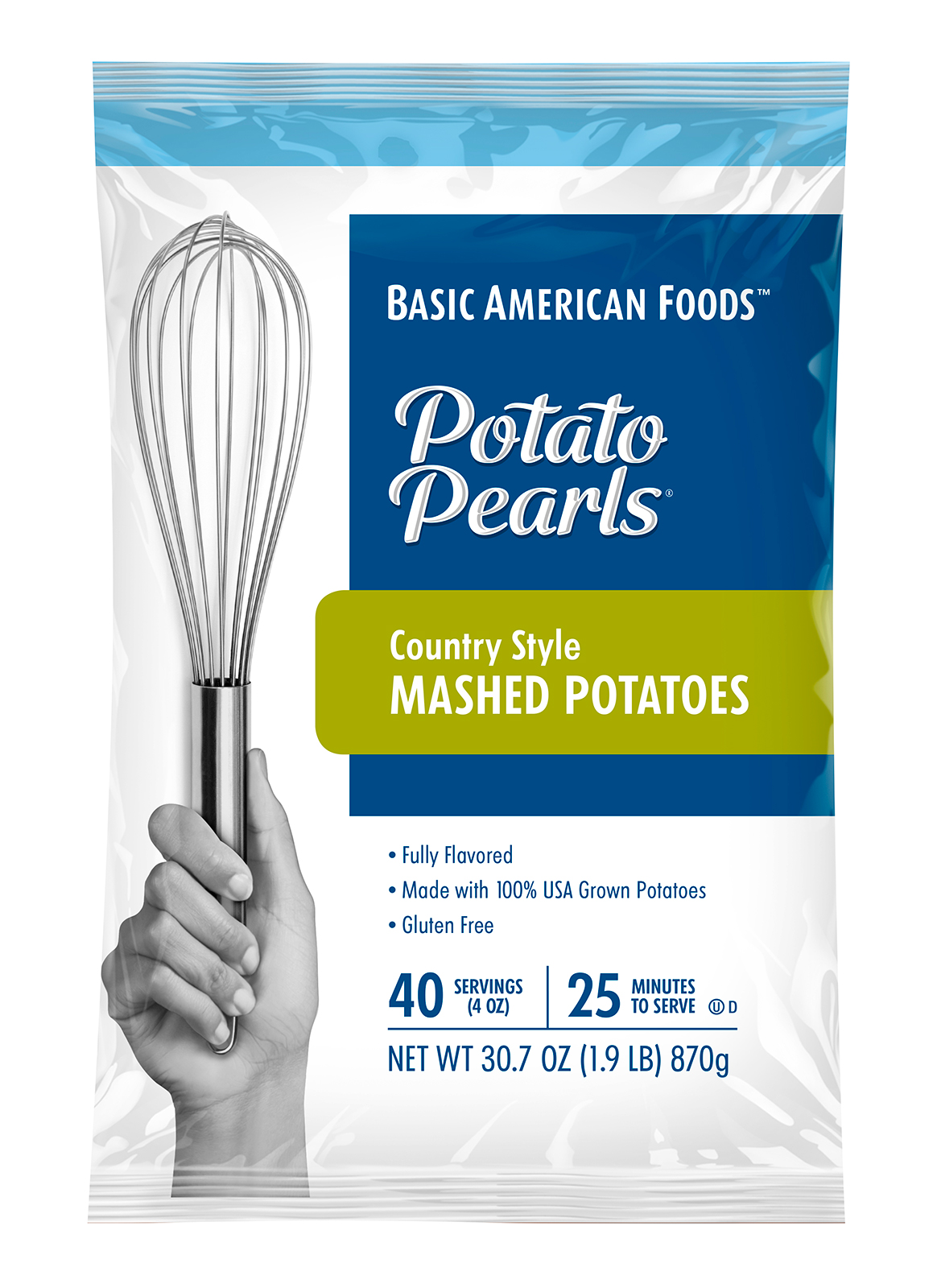 Potato Pearls® Country Style Mashed Potatoes - Basic American Foods ...