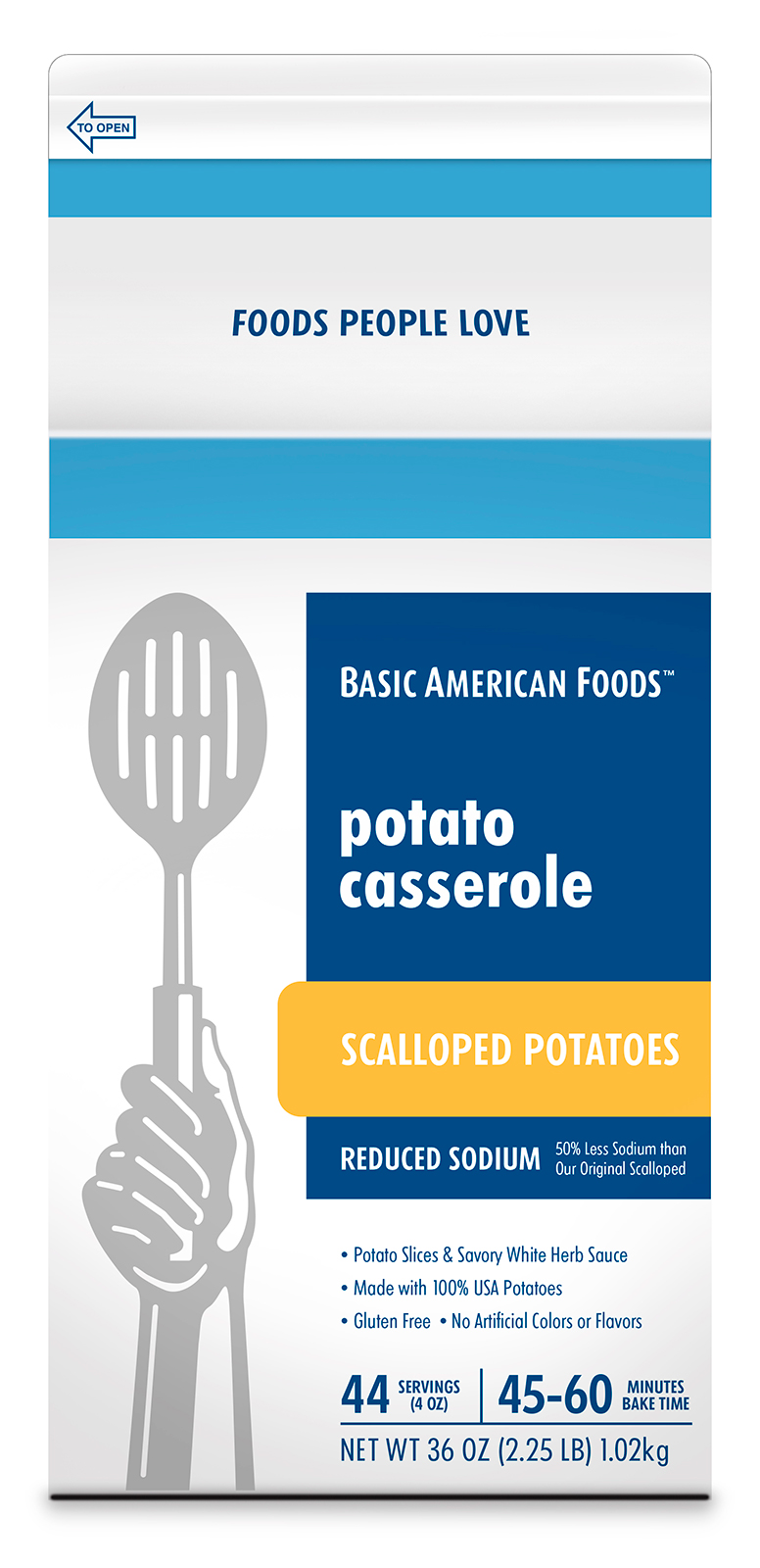 BAF Scalloped Potato Casserole - Basic American Foods - Foodservice