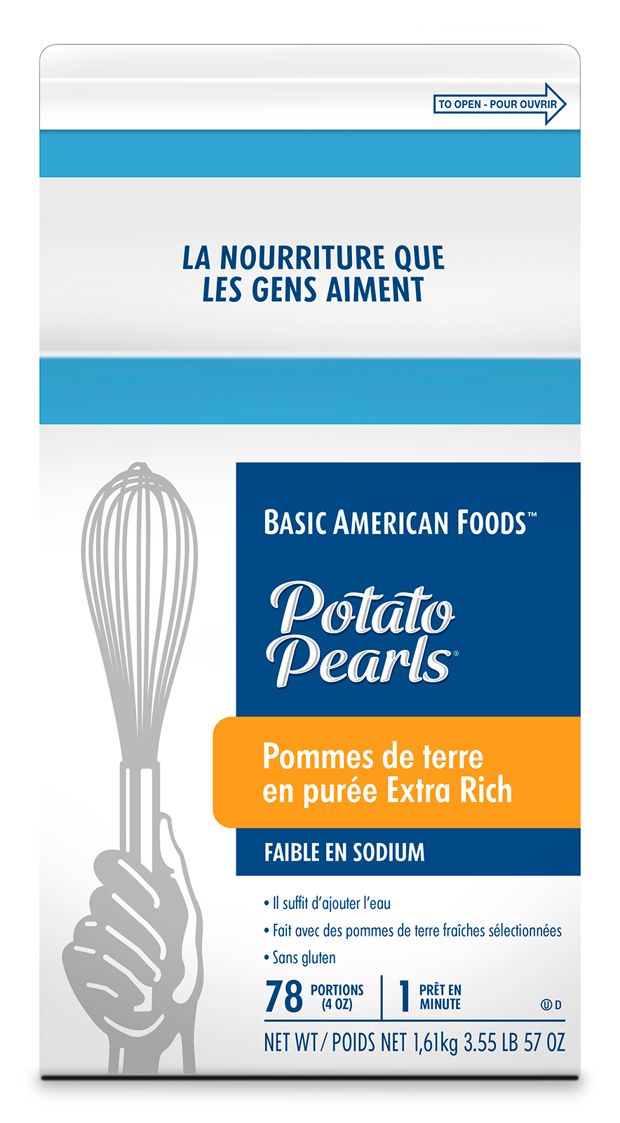 Potato Pearls® Extra Rich Mashed Potatoes (Canadian) - Basic American ...